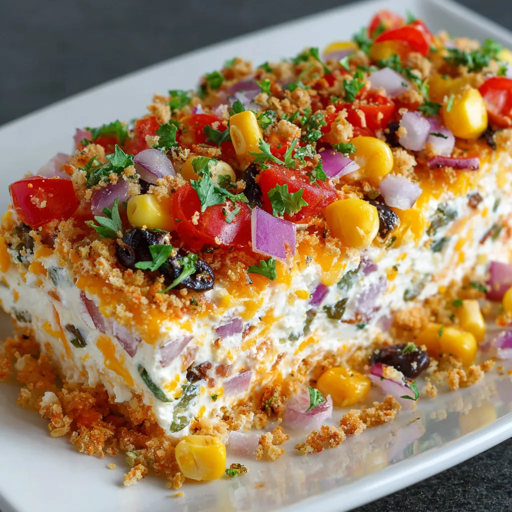 Cowboy Caviar Jalapeno Popper Cheese Log