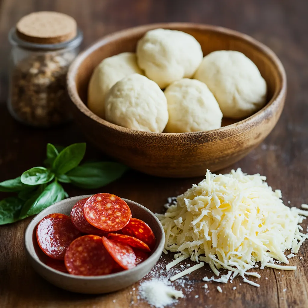 Pepperoni Pizza Bombs